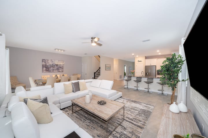 (Jmt2705) Storey Lake Home 7/5, Piscina Privada Con Spa Y Parque Acuático Gratuito - Kissimmee, FL