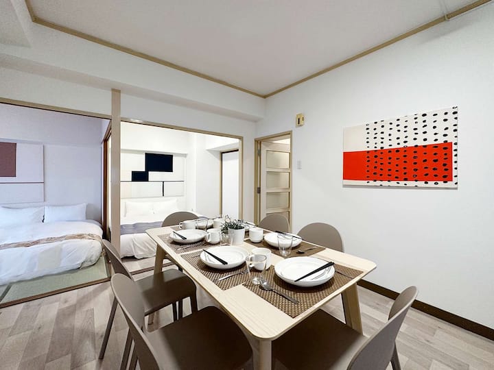 Dai3kuboi 305 New 3br Apt For 9 Ppl Near Peacepark - Hiroshima