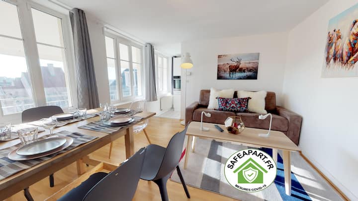 Bail Mobilité - Montana 3 Chambres Centre Ville - Strasbourg