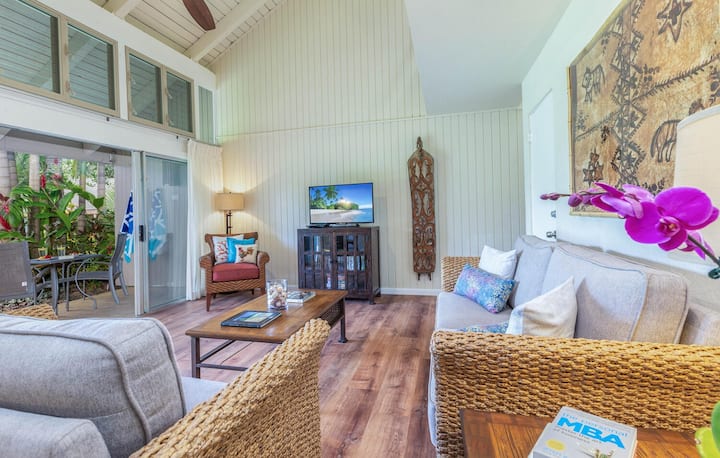 Pali Ke Kua 12, Upgraded Hawaiiana Princeville Con - 考艾島