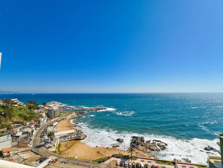 Wonderful Sea View Euromarina I Reñaca - Cochoa - Concón