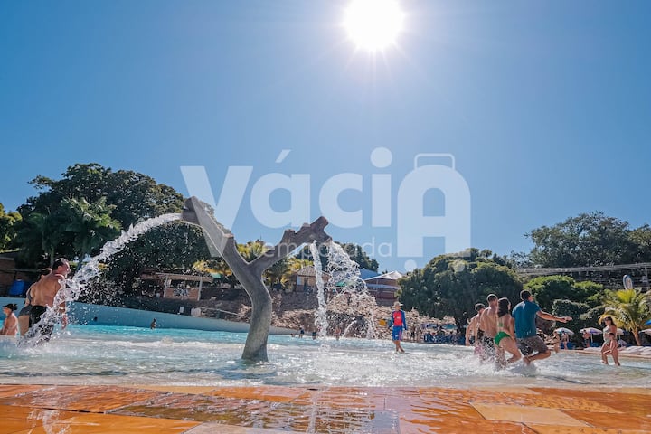Piazza Diroma  C Acesso Grátis Acqua Park - Caldas Novas