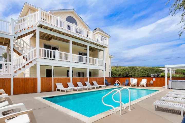 3068 Carolina Sunshine *1 Minute Walk To Beach - Duck, NC