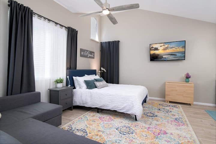 Sparkling Clean & Plush Studio In Pb W /Ac - Miramar - San Diego