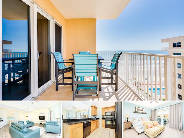 Ocean Side View-heated Pool-sanibel #606 - Daytona Beach Shores, FL