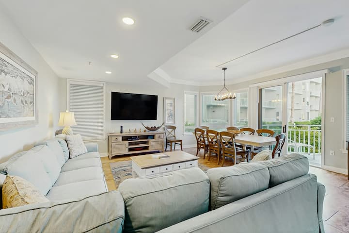 3br Oceanfront 1st-floor | Balcony | Pool - Hilton Head Island, SC