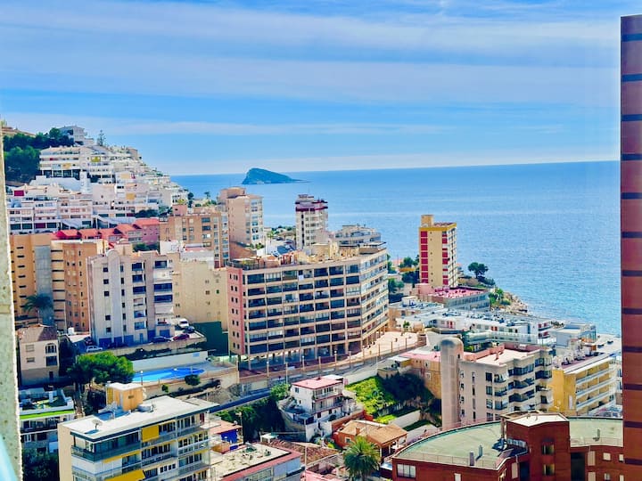 A897 - Fantástico Apartamento Al Lado De La Playa Con Aire Acondicionado Y Garaje - Puig Campana