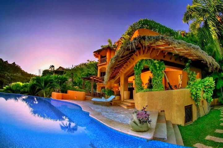 Casa Mia - Exclusive Waterfront Home In Puerto Mio - Zihuatanejo