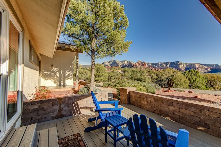 Sedona Red Rock Escape With Stunning Views! - Munds Park, AZ