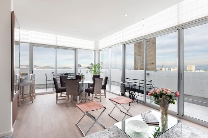 Spectacular Panoramic Ph Experience, Polanco 3bd - Mexico City