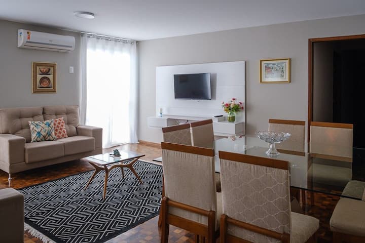 Apartamento 3 Quartos Central Com Ar Sq41 - Maringá