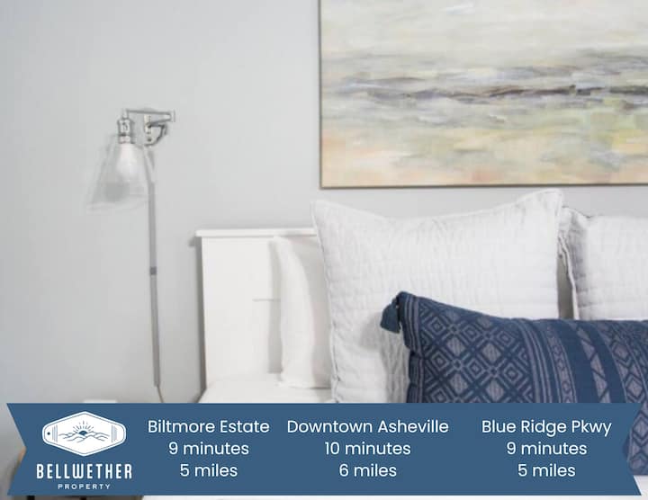 *New* Retreat To Stylish Condo |10min Dt Asheville - Asheville, NC