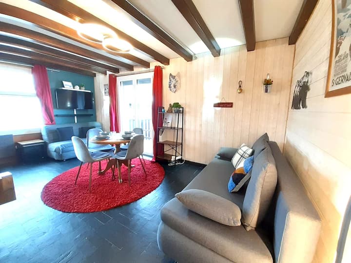 Studio Spacieux Pour 4, Balcon, Accès Pistes - Lac de l'Oule