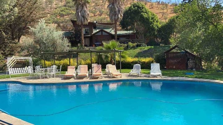 Espectacular Casa En La Aurora, Familia Y Descanso - Curacavi