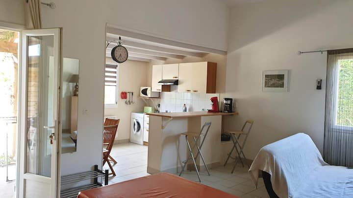 Gîte Julie Exposé Au Couchant Terrasse Ombragée - Lagorce