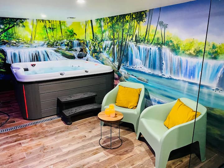 Gite De Coquelicots Avec Jacuzzi à Embreville - 厄鎮