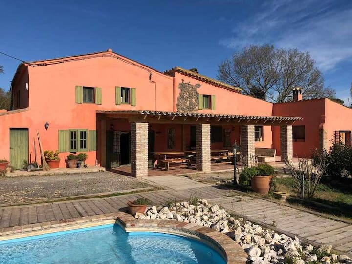 Casa Rural Con Piscina En Maçanet De La Selva - Caldes de Malavella