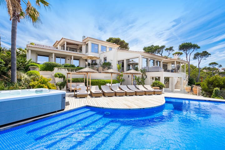 Regal Harbour View Villa With Amazing Sunset - Port d'Andratx