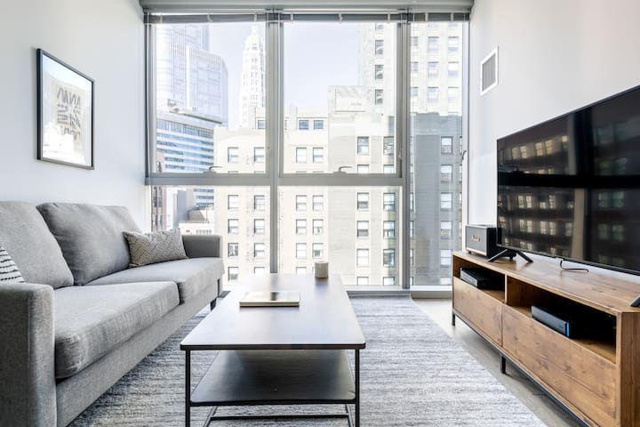 Cozy Loop 1br, W/ W/d, Gym, Nr Chicago Riverwalk By Blueground - Chicago, IL