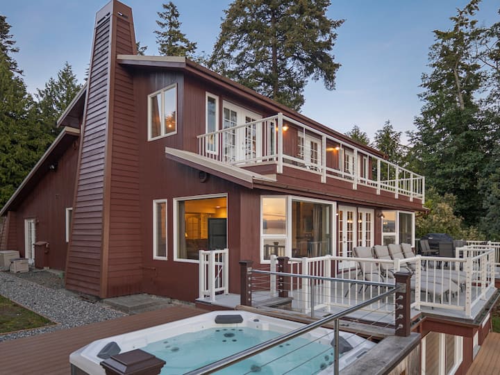 Privater Strand! Whirlpool! Westside Waterfront! - Whale Watch Beach Retreat - Vancouver Island