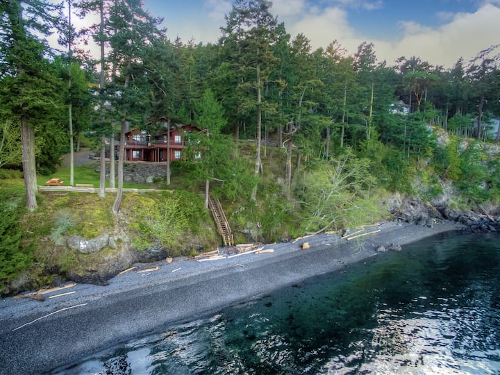 Waterfront Home! Private Beach! (Lpb) - Friday Harbor, WA