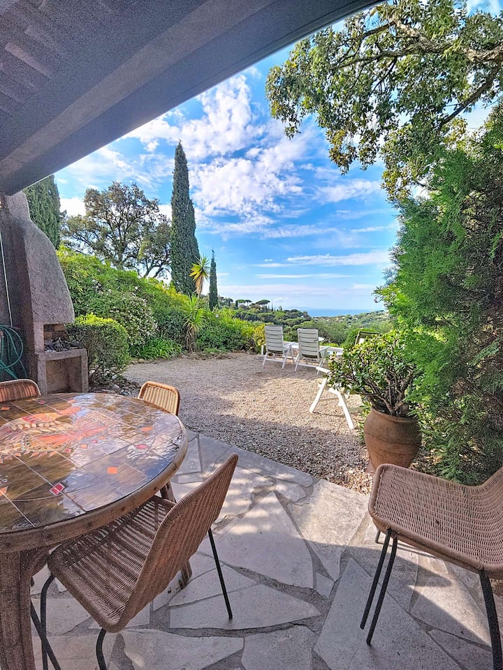 Gigaro - Mas D'angle Avec Vue Mer - La Croix-Valmer