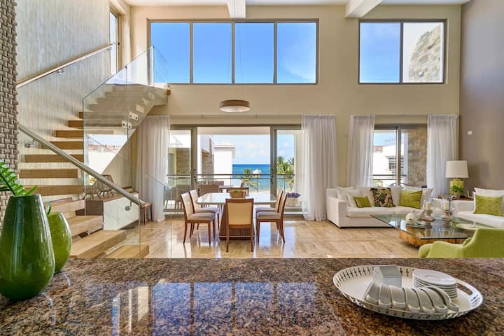 Beach Condo W/ Sea View C-202 @ Costa Atlantica - Punta Cana