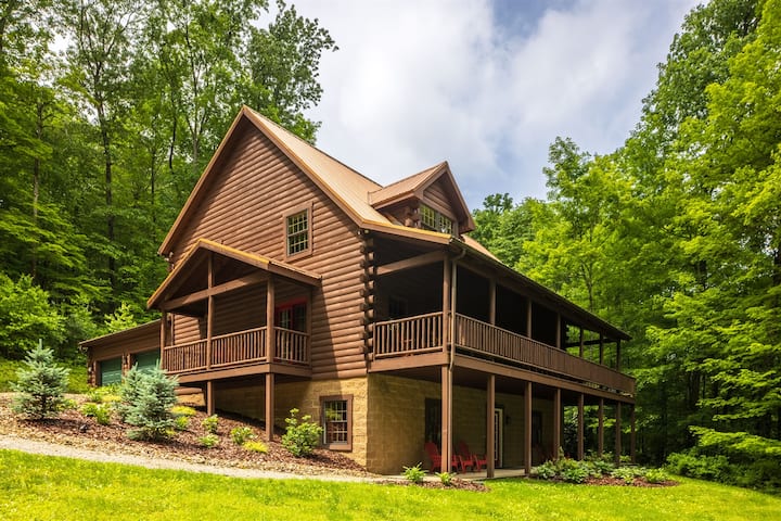 Big Pine Luxury Lodge-master Bedroom En-suite & Pr - Ohio