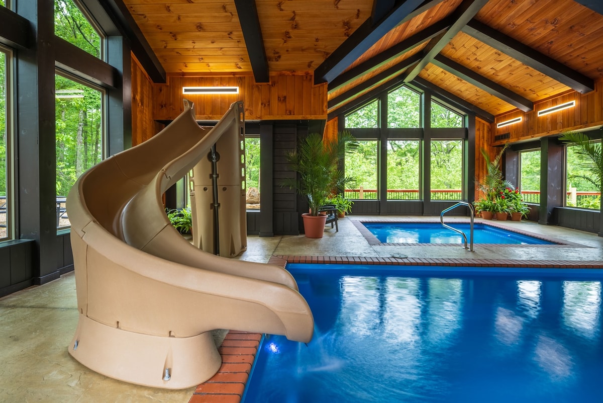 Summit Lodge-2 Indoor Heated Swimming Pools-Play G - Cabins for Rent in ...