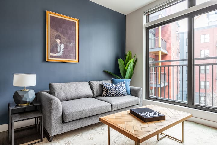 Blueground | Somerville, Doorman, Nr Assembly Row - ケンブリッジ, MA