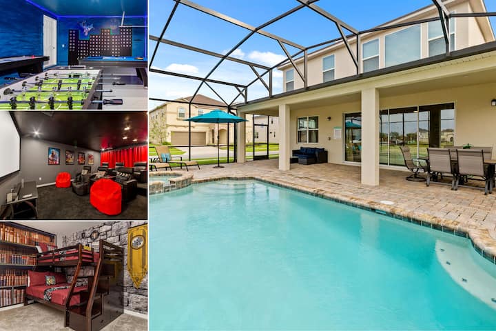 Theater | Games Room | Kids Bedrooms | Pool | 963 - Kissimmee