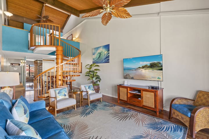 Kamaole Sands 7-406 - Courtyard And Ocean Views - Stunning Renovation - Split Ac - Hawaii