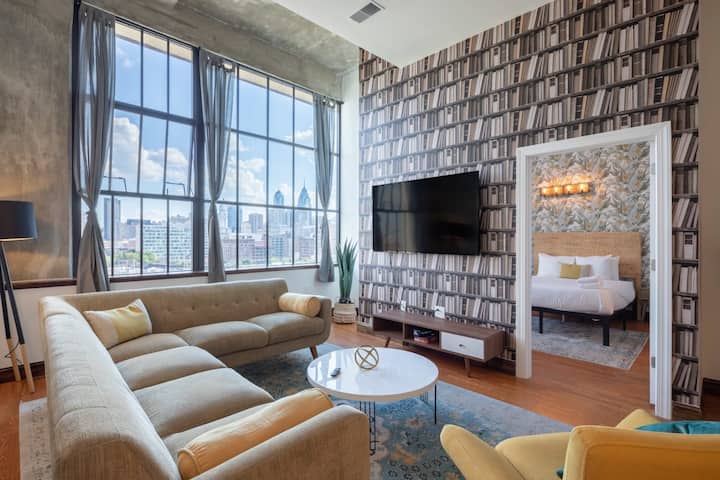 Sosuite | 2br Penthouse W W/d, Gym, On-site Bar - Point Breeze - Philadelphia