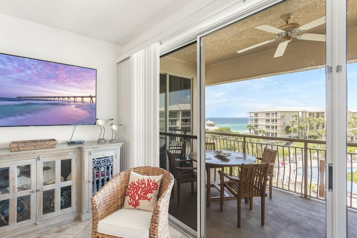 High Pointe Overlooking Lagoon Pool, Gulf Views! - Rosemary Beach, FL