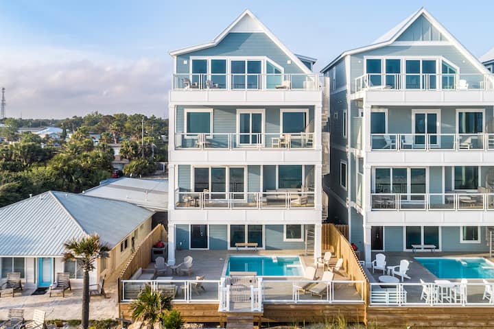 Salty Springs! Nueva Casa En Construcción. Listo Diciembre De 2019. Frente A La Playa, Piscina - Rosemary Beach, FL