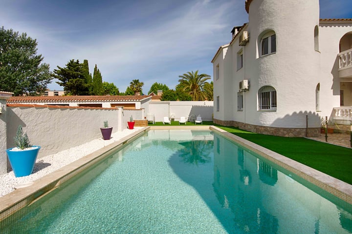 Badia 1, Bel Appart 2ch,piscine,100m Plage,wifi,pa - Empuriabrava