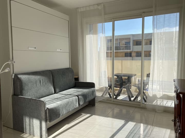 T2 Lumineux à Balaruc: Thermes, Parking, Wifi - Balaruc-les-Bains
