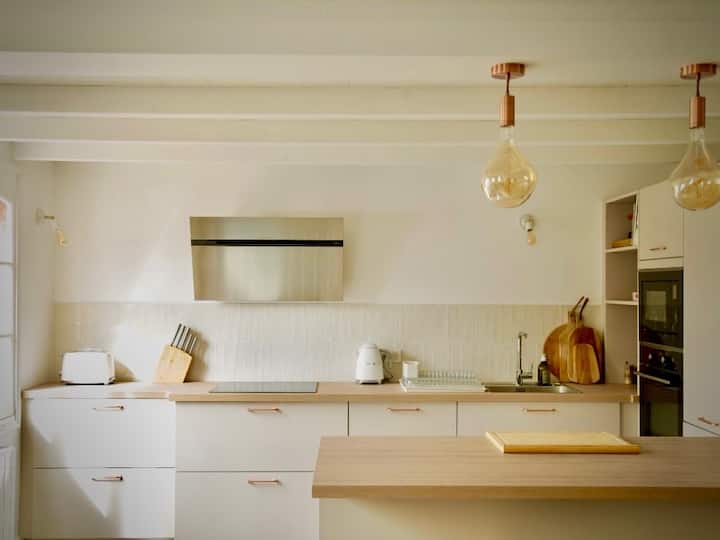 Gîte De Charme Avec Jardin - 15 Min Cabourg Plages - 노르망디