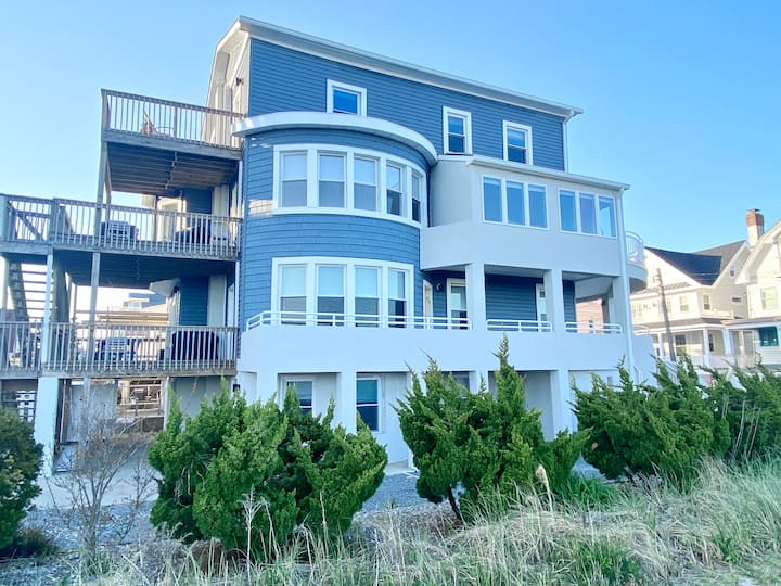 Custom Beachfront Beach Pad - Boardwalk Walkout - 애틀랜틱시티
