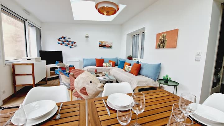 La Sablaise, Belle Maison Familiale Quartier Rose - Olonne-sur-Mer