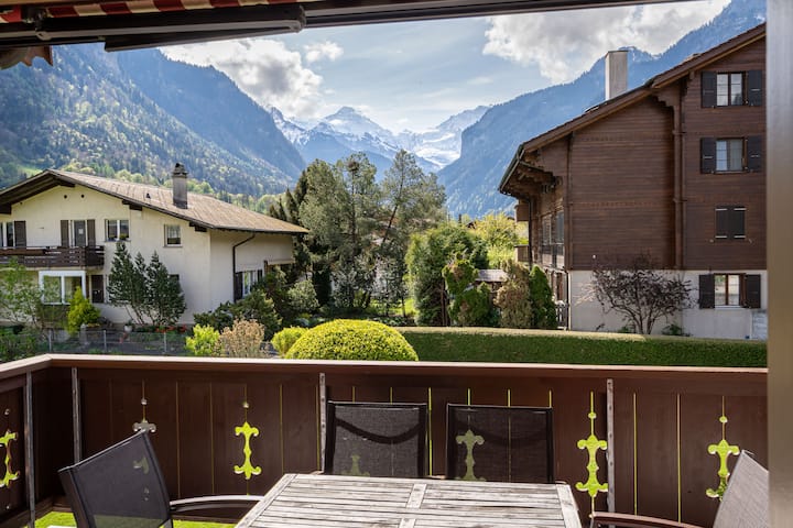 3-bedroom Apartment With Mountain View Balcony - Wilderswil
