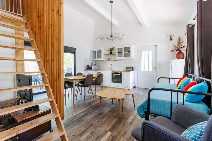 Charmante Maison/ Extérieur Privé/ Plage à 500m - Hyères