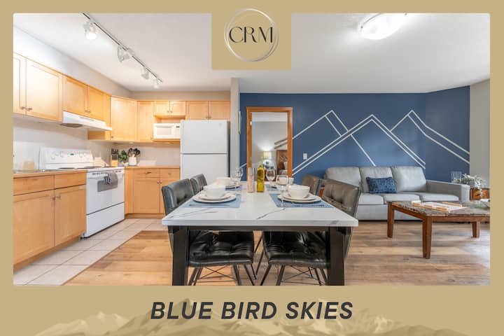 Blue Bird Skies | Gym & Secure Parking - Canmore