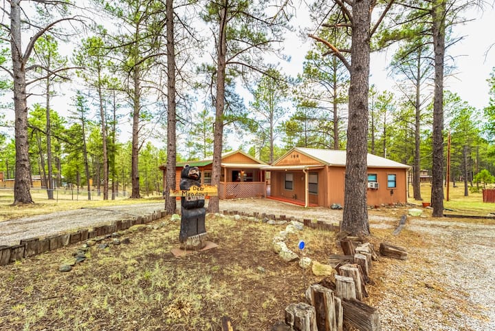 Deer Meadows & Wildflower: Nature | Hot Tub | Fun - Ruidoso, NM