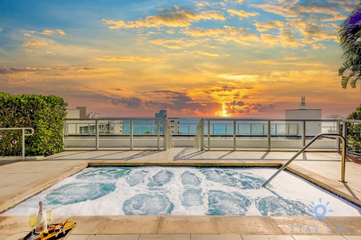 Rooftop Pool|gym+ Relax| Hollywood Beach - Hollywood, FL