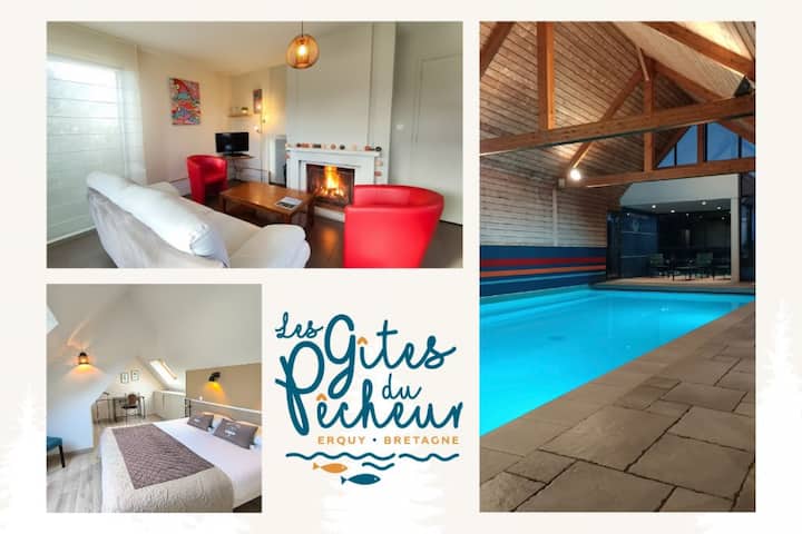 Maison La Malicorne Erquy *Piscine* *Plage à 800m* - Erquy