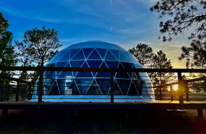 Dakota Dreams 23' Glamping Dome - Hermosa, SD