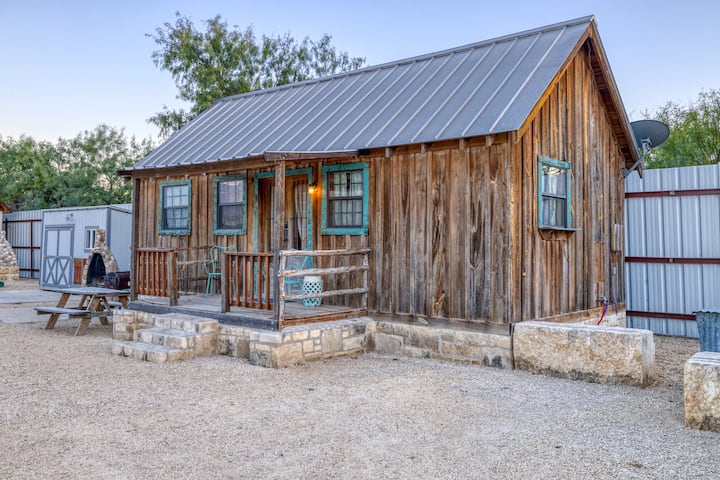 Unique Cabin by the Frio - River Rock Cabin #3 - Cabins for Rent in ...