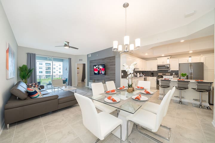 Jb201 Storey Lake Condo 3 Bed 2 Bath Free Waterpark - Orlando, FL