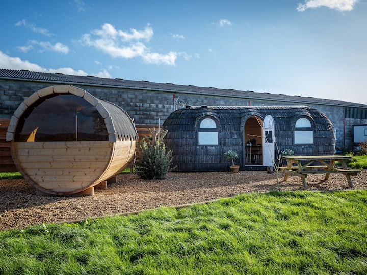Buzzard Hideaway And Sauna @ Nashendfarm - Tewkesbury